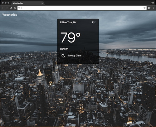 WeatherTab - Tim Leland